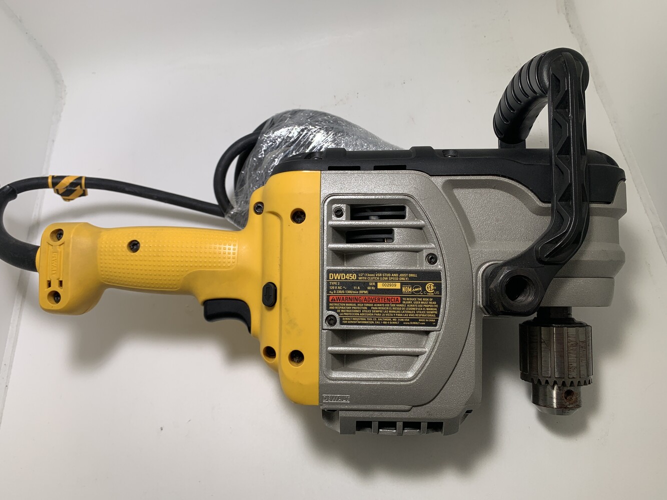 DEWALT (DWD450) 1/2" Stud & Joist Drill with Clutch | Sterling & Knight ...