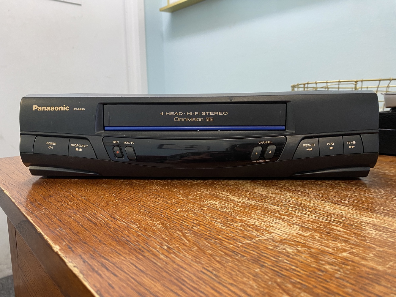 Panasonic PV-9450 Omnivision VCR 4 Head HiFi VHS Video Cassette ...