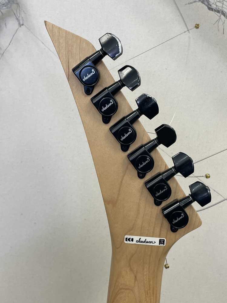 Jackson JS34Q Dinky DKA-M Transparent Red Electric Guitar | Sterling ...