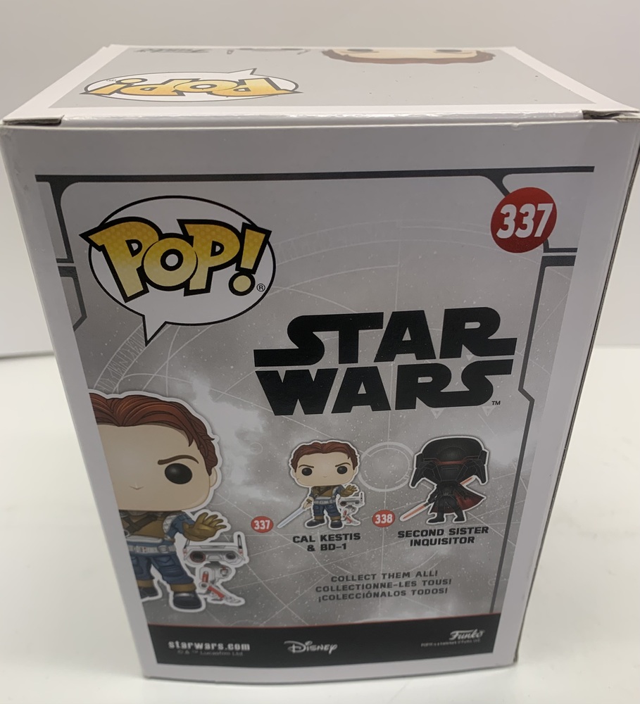 Funko Pop Star Wars 337 Cal Kestis & BD-1 | Sterling & Knight Jewelry ...