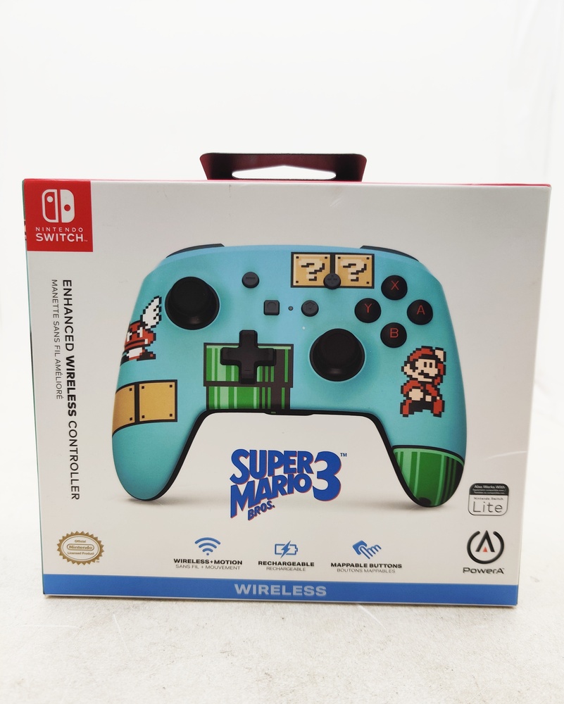 PowerA Super Mario Bros 3 Enhanced Wireless Controller for Nintendo ...