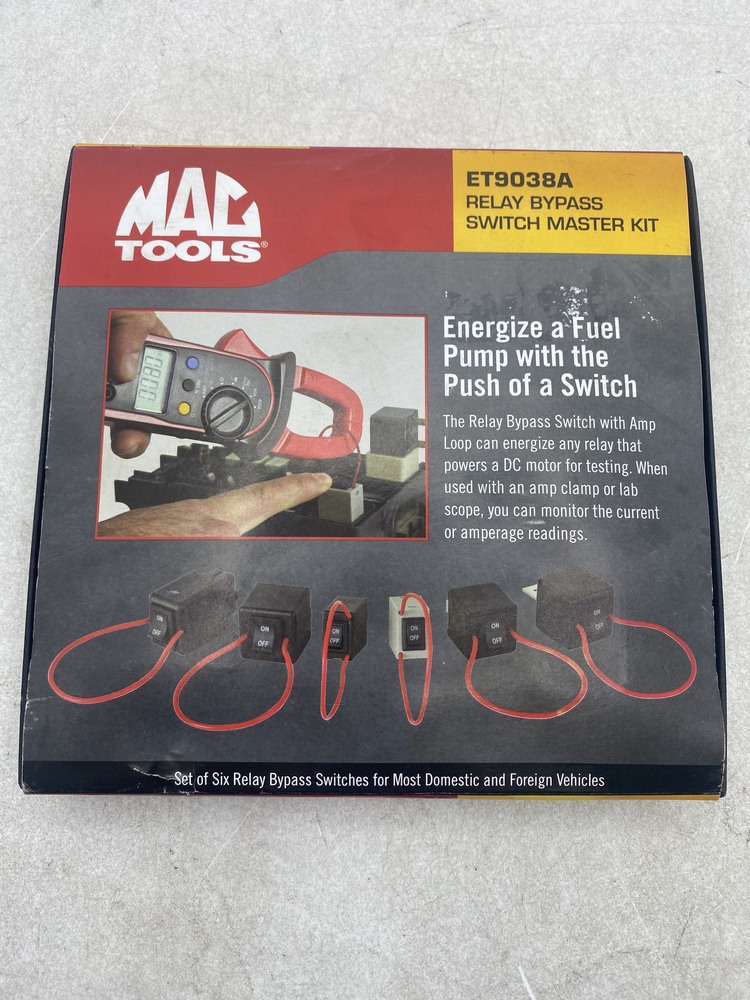 Mac Tools ET9038A Relay Bypass Switch Master Kit 6pc | Sterling ...
