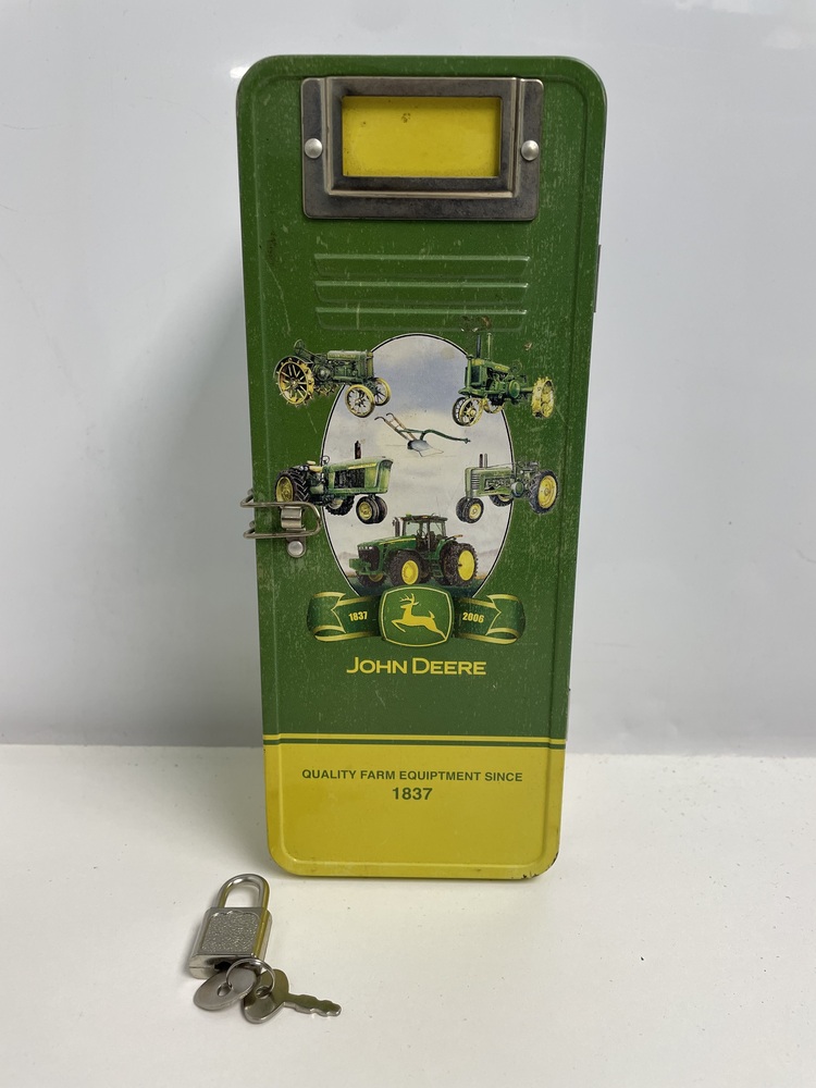 John Deere Tin 1837 locker with Lock and Key | Sterling & Knight ...