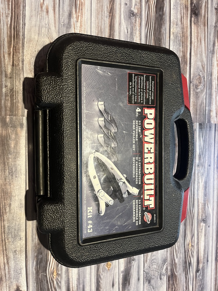 Powerbuilt Combo 2/3 Jaw Reversible Gear Puller Set 4pc Model #648613 ...