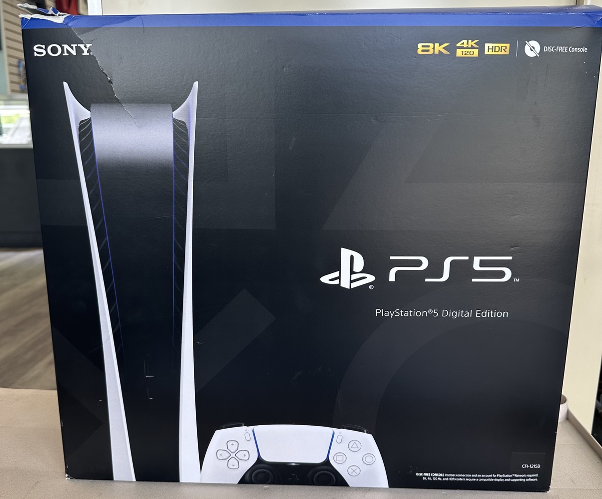 Sony PlayStation 5 Digital Edition PS5 825GB White Console Gaming ...