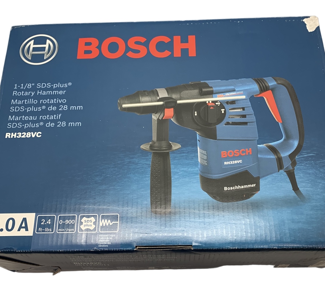 Bosch 1 1/8-Inch 8 Amp Corded Variable Speed Rotary Hammer Drill rh328vc | Sterling & Knight ...