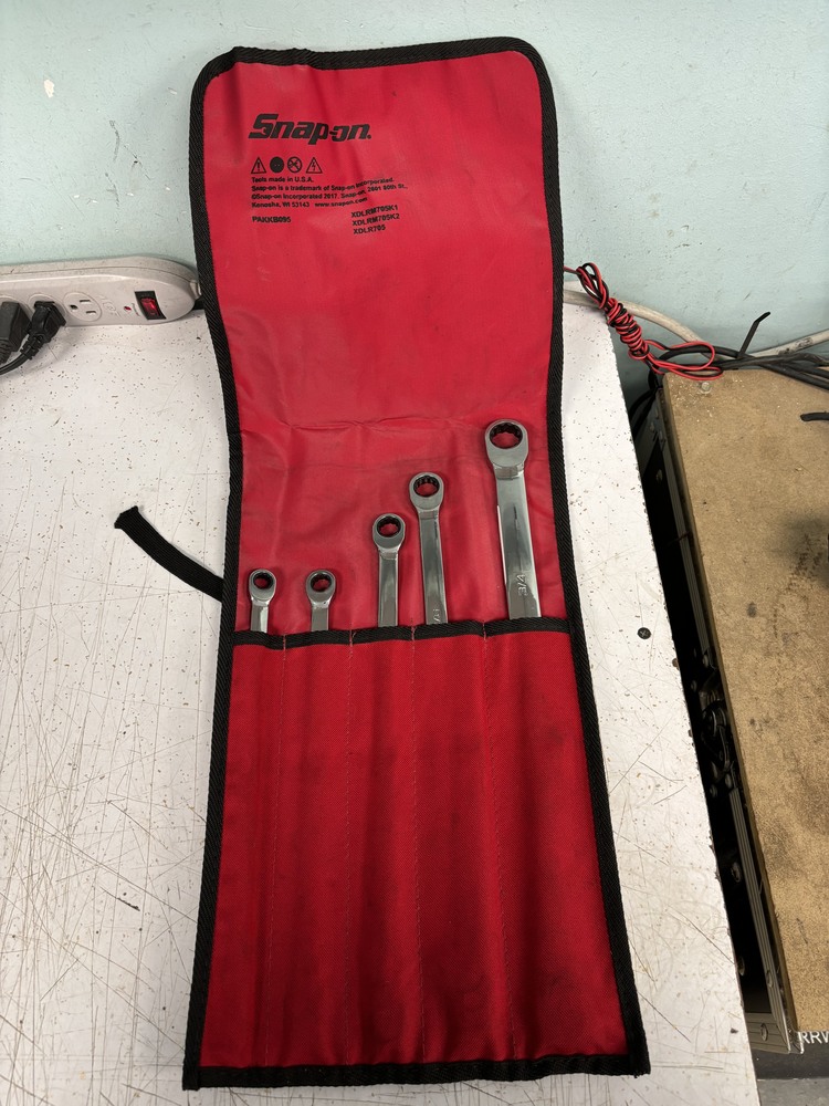 Snap-On 5pc Metric High-Performance Ratcheting Box End Set XDLRM705K1A ...
