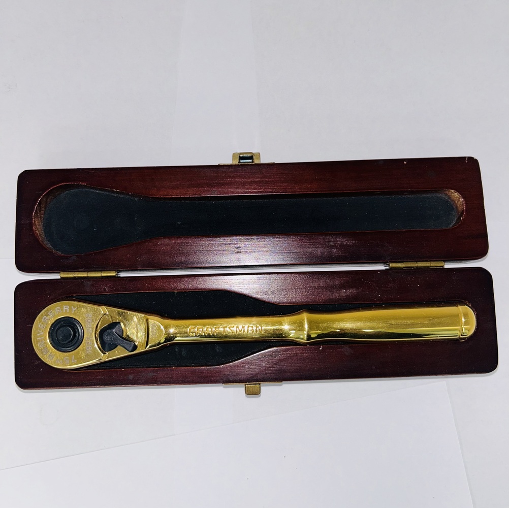 Craftsman Special 75th Anniversary Gold Ratchet | Sterling & Knight ...