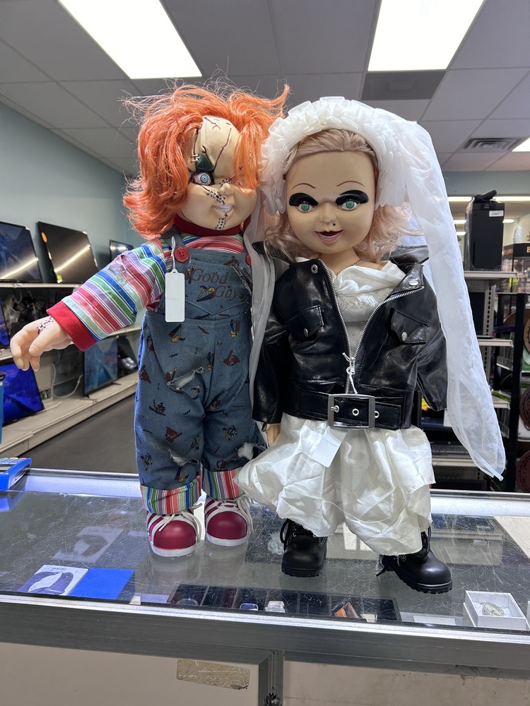 Life Size 24" Chucky And Tiffany Dolls-Childs Play/Bride Of Chuck/Seed ...