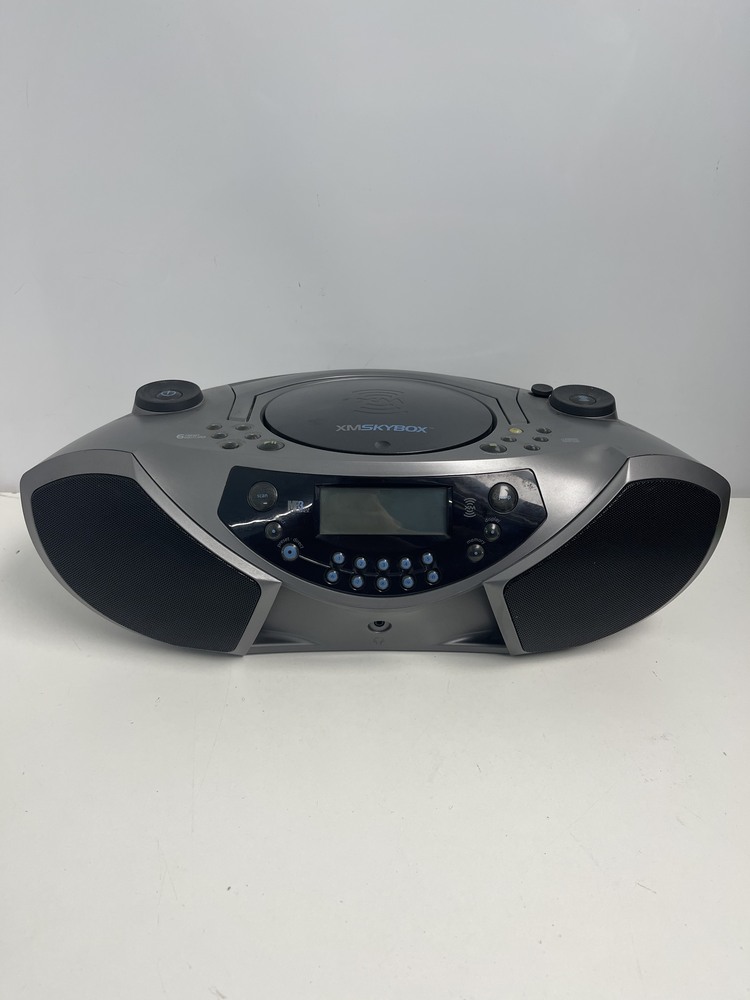 SKYBOX XM Satellite Radio Boombox with CD/MP3 Player | Sterling ...