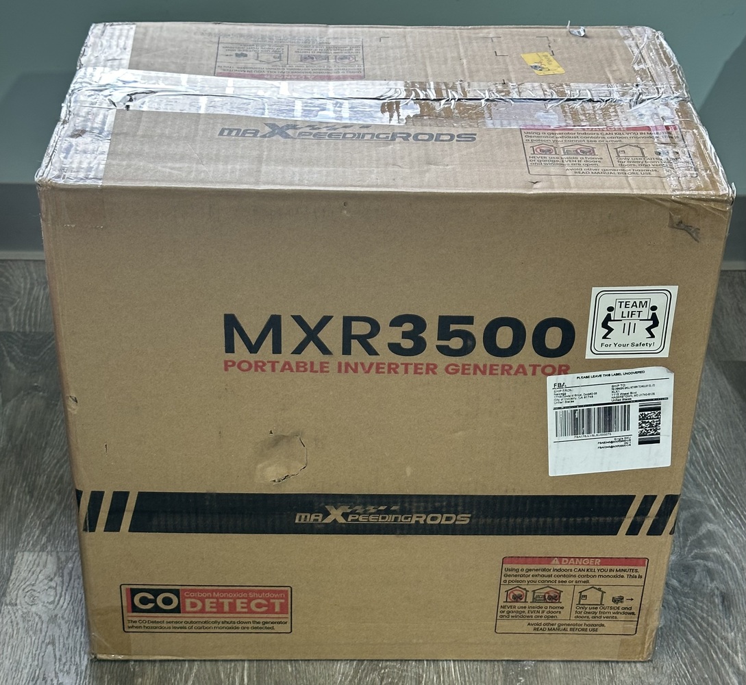 MaXpeedingrods 3500 Watt Portable Inverter Generator Gas Powered ...