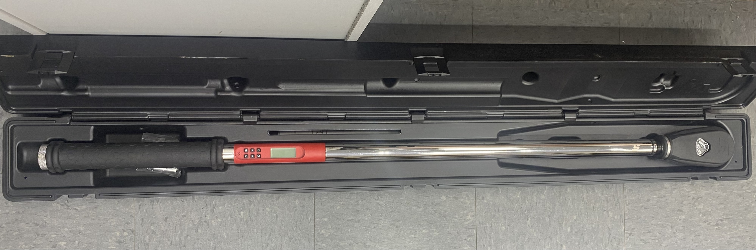 Snap On 3/4" Drive TechAngle Steel Electronic Torque Wrench ATECH4RS600 ...