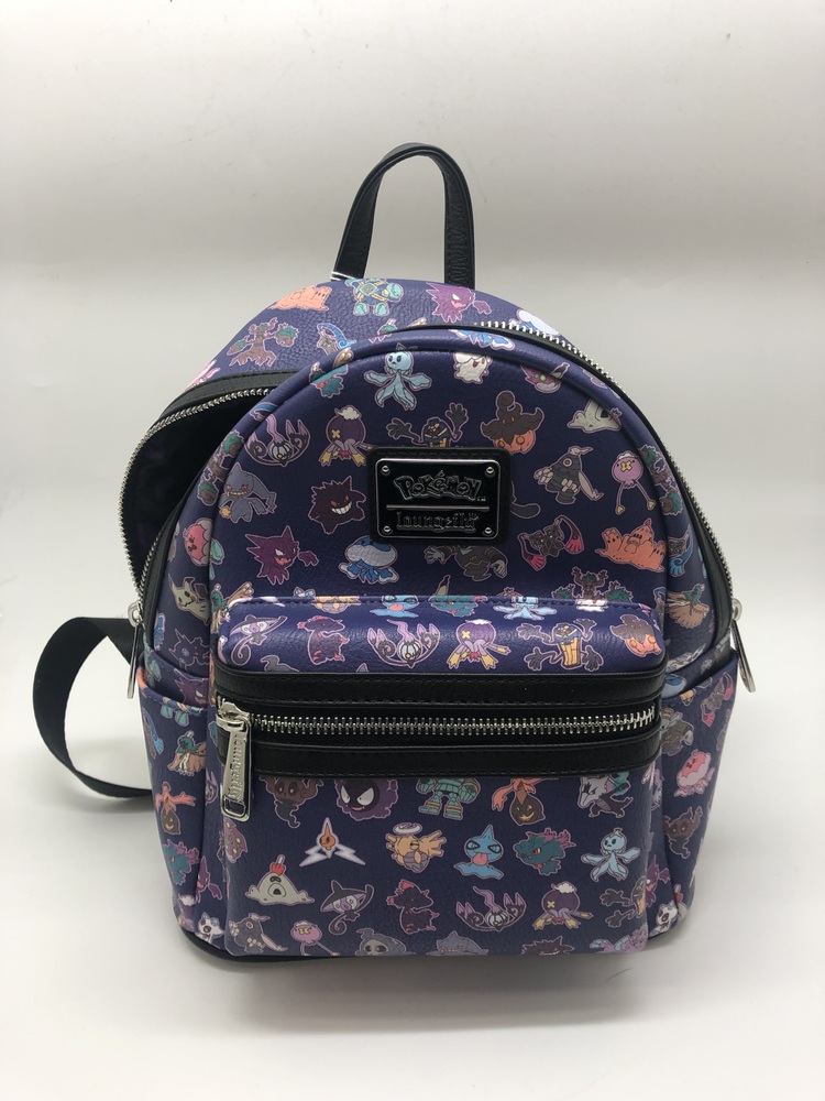 Loungefly Pokemon Ghost Type AOP Mini Backpack RARE Gengar Plus Others ...