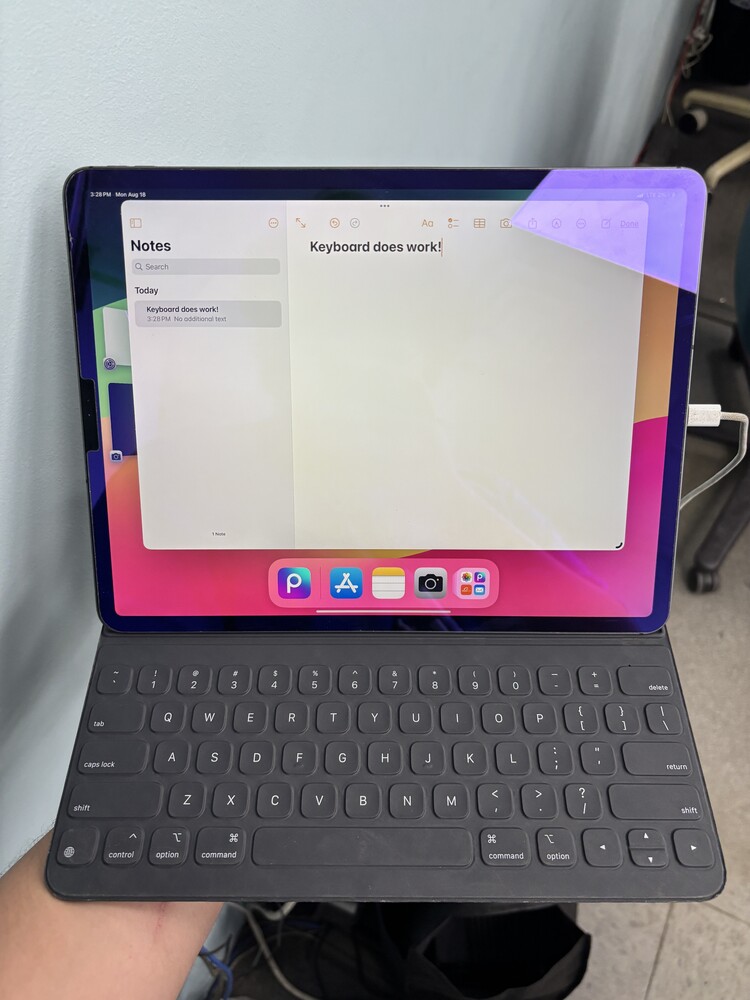 Apple iPad Pro 3rd Gen Silver 12.9" 64GB WiFi + Cell Tablet - A2014 ...